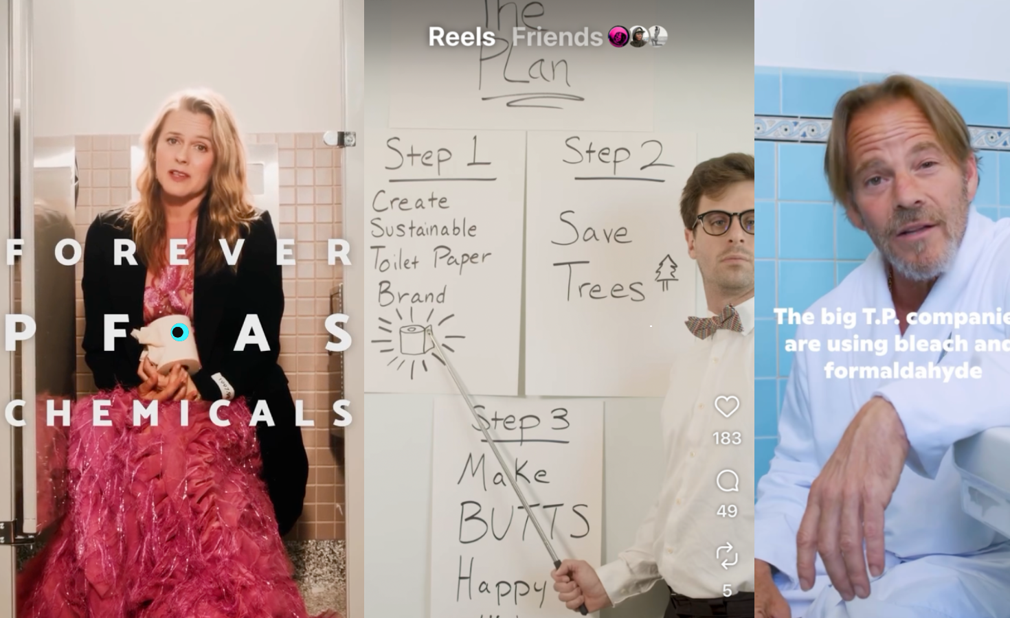 Toilet paper startups sell 'clean' product with audacious ads