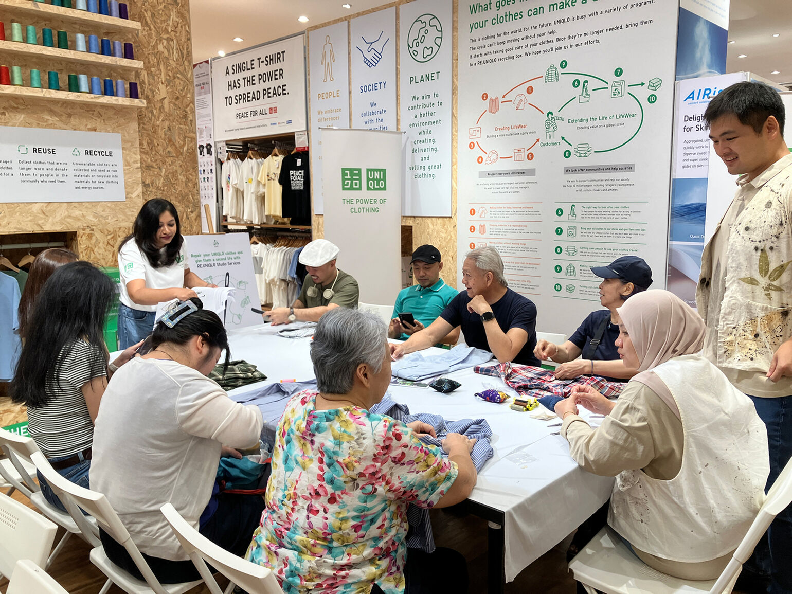 Why Levi's is teaching high schoolers how to mend jeans